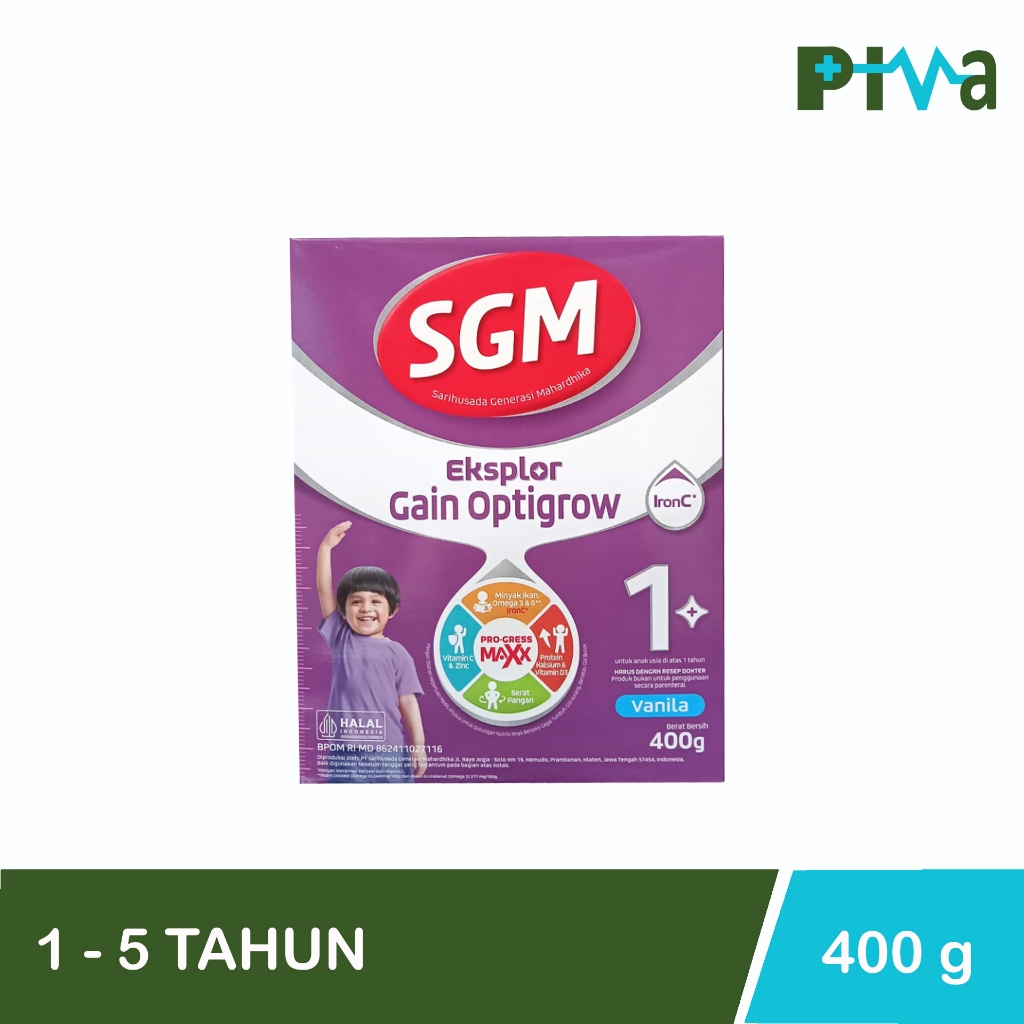 Jual SGM EKSPLOR GAIN OPTIGROW 1+ 400gr 800gr | Shopee Indonesia