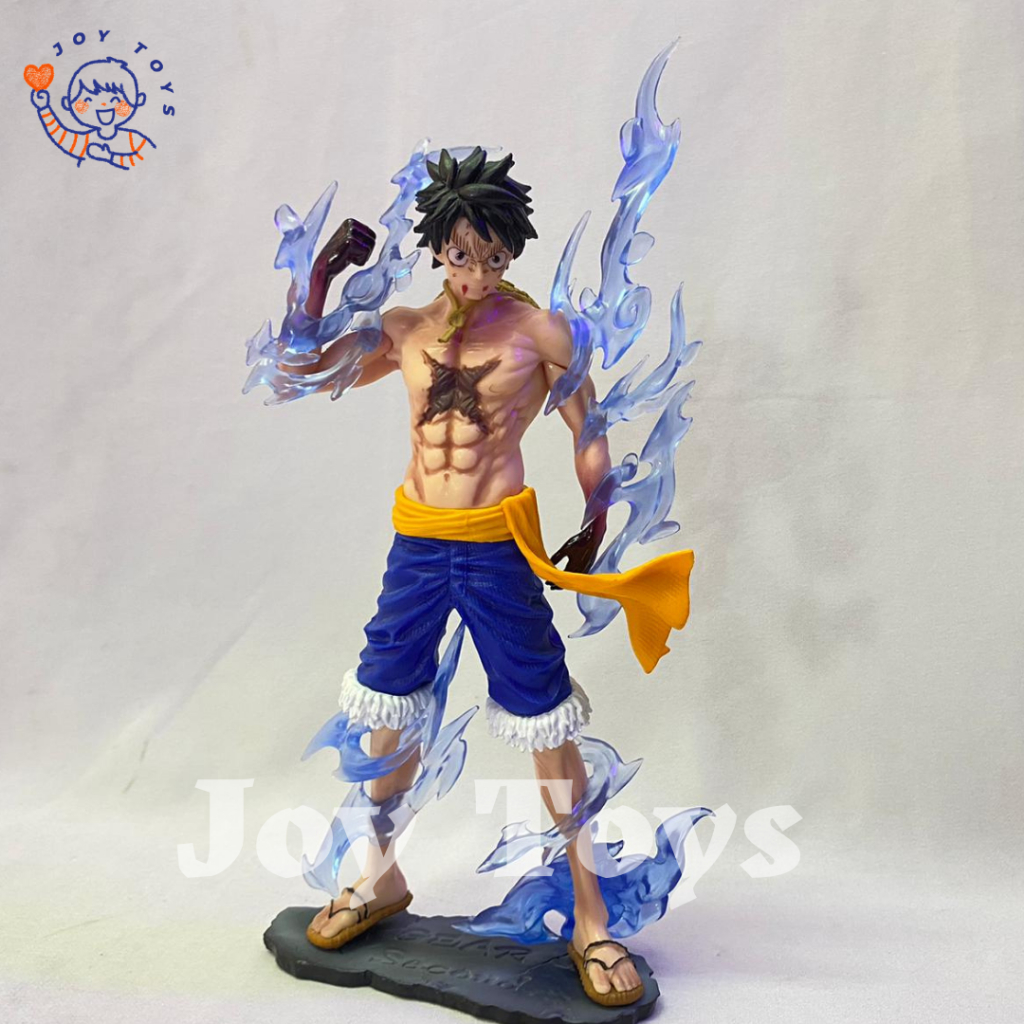 Jual LUFFY SHIRTLESS GEAR 2ND HAKI 1 PCS 100 ONE PIECE FIGURE | Shopee ...