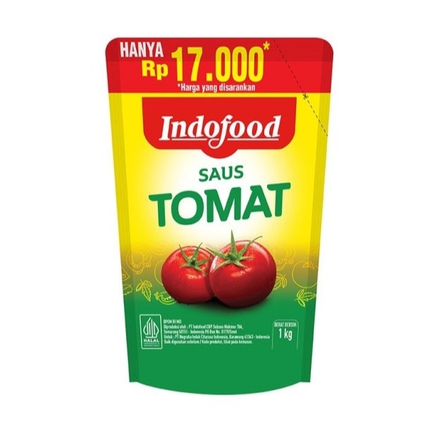 Jual saus tomat tomato ketchup indofood 1 kg | Shopee Indonesia