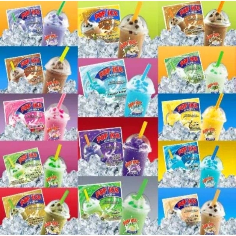 Jual POP ICE BUBUK MINUMAN 5 PCS | Shopee Indonesia