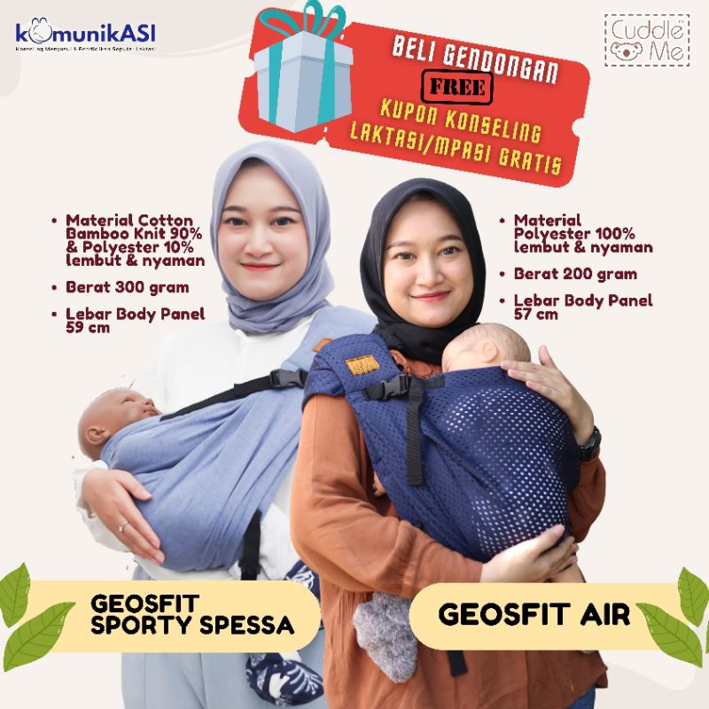 Jual GENDONGAN BAYI - GENDONGAN GEOS- CUDDLEME GEOS FIT AIR & GEOS FIT ...