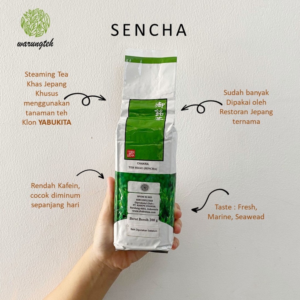 Jual Sencha Japanese Greentea YABUKITA 200 Gram I Warungteh | Green Tea I Teh Hijau Jepang I ...