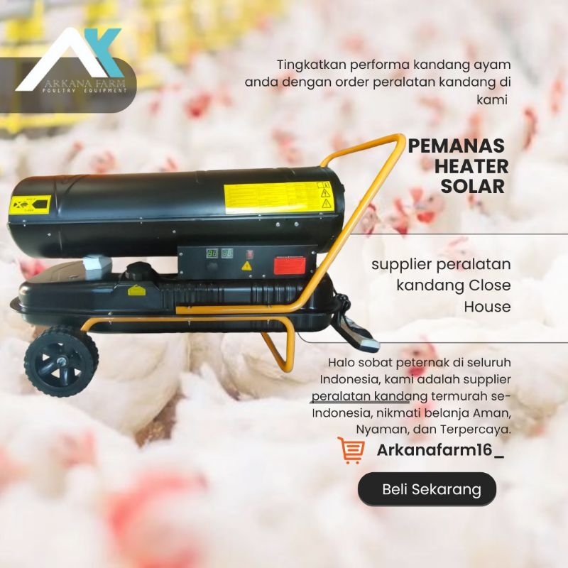 Jual pemanas heater solar kandang ayam broiler doc | Shopee Indonesia