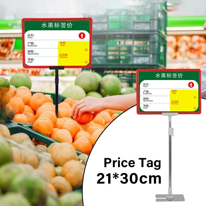 Jual Pop Up Frame Promosi A4 Ukuran Adjustable Sign Stand Papan Harga ...