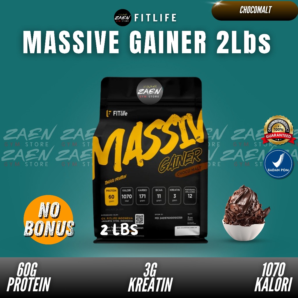 Jual FITlife Massiv Gainer (MPro Upgraded) | Shopee Indonesia