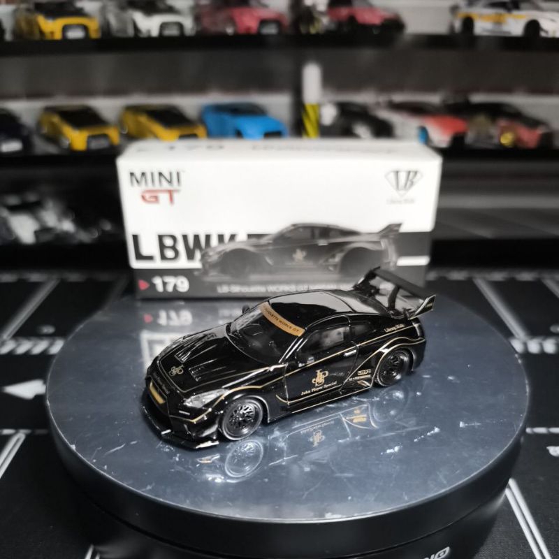 Jual mini gt nissan gtr r35 lbwk jps #178 | Shopee Indonesia