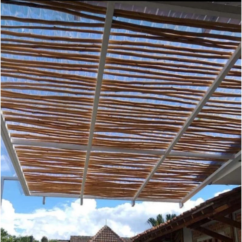 Jual Kayu Dolken Dm 2-3cm Panjang 2m / Kayu Dowel Dekorasi Atap Cafe ...