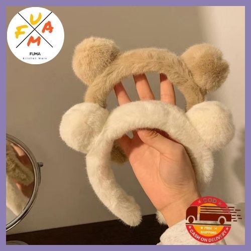 Jual Bando Telinga Beruang Mewah Lucu Wanita Kartun Rusak Rambut ...