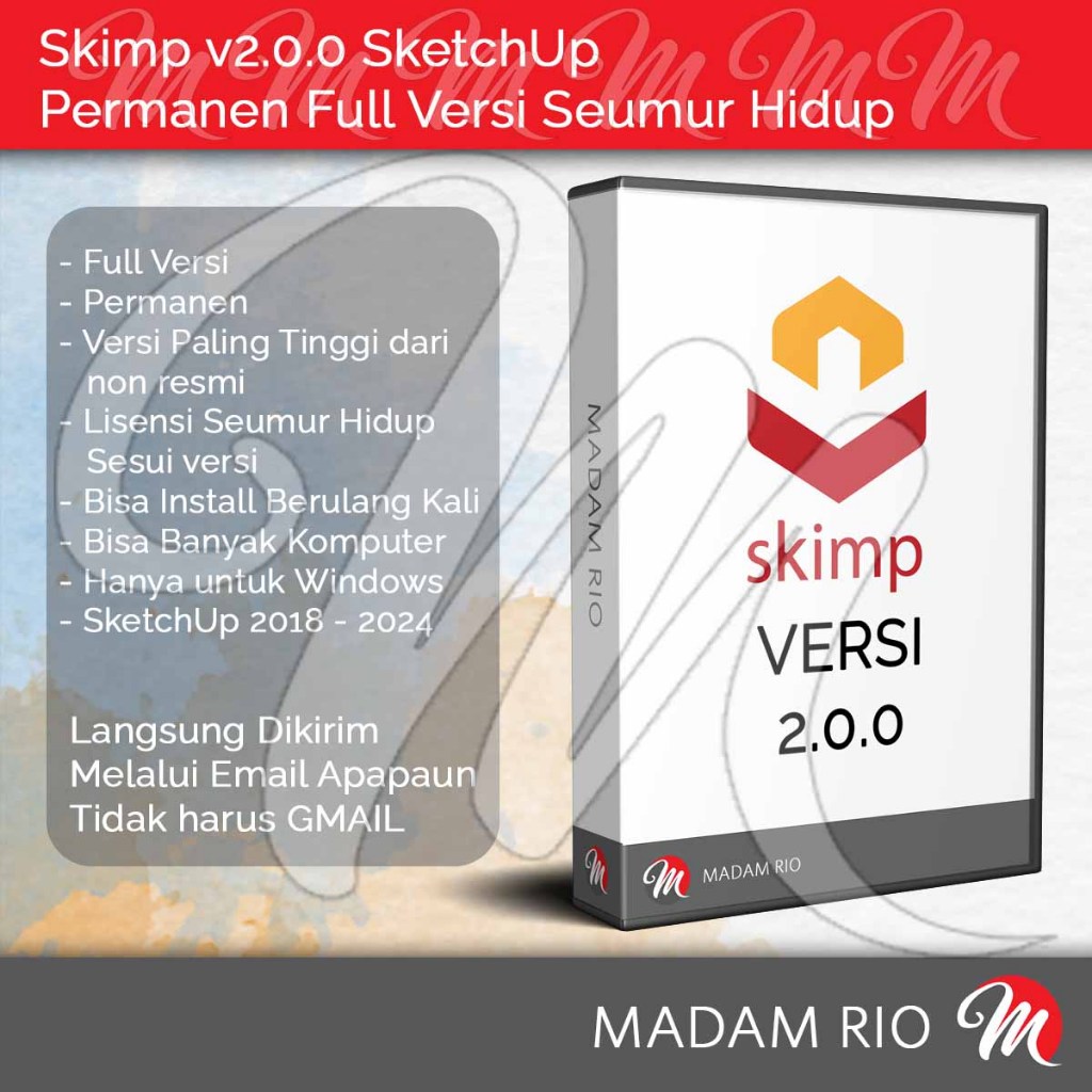 Jual Skimp v2.0.0 Sketchup Lisensi Permanen Full Versi Tanpa Batas | Shopee Indonesia