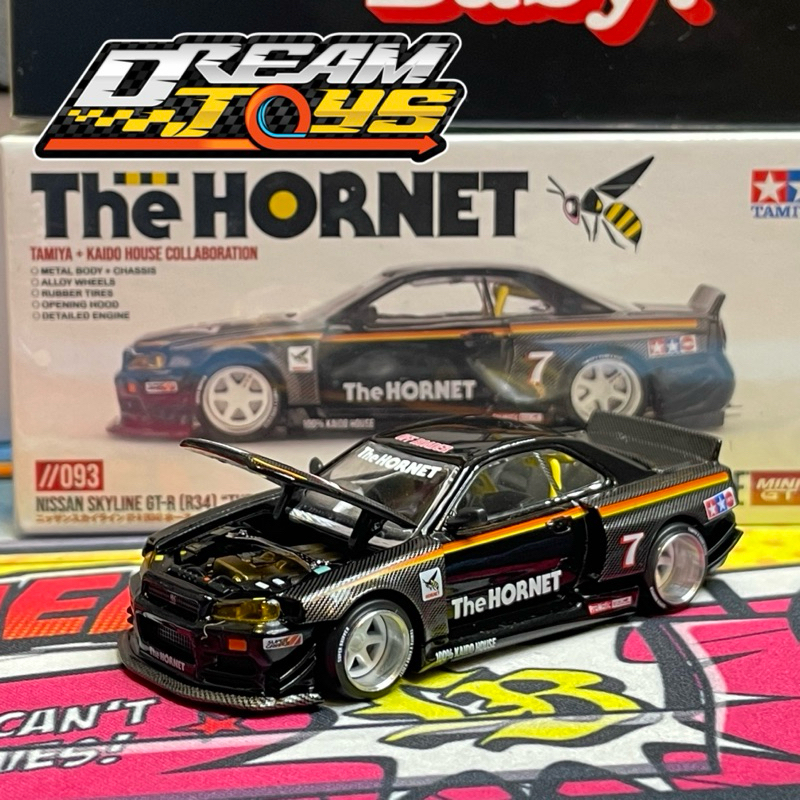 Jual Mini GT Kaido House Nissan Skyline R34 “The Hornet” KHMG093 ...