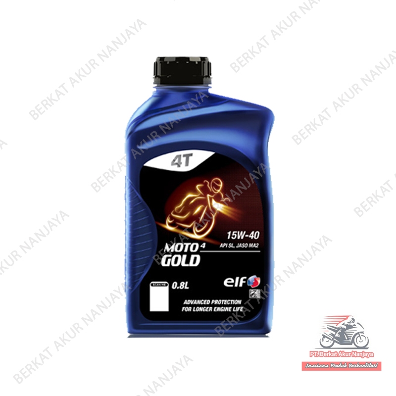 Jual Oli Elf MOTO 4 GOLD 15W 40 0,8L oil motor elf 800ml | Shopee Indonesia