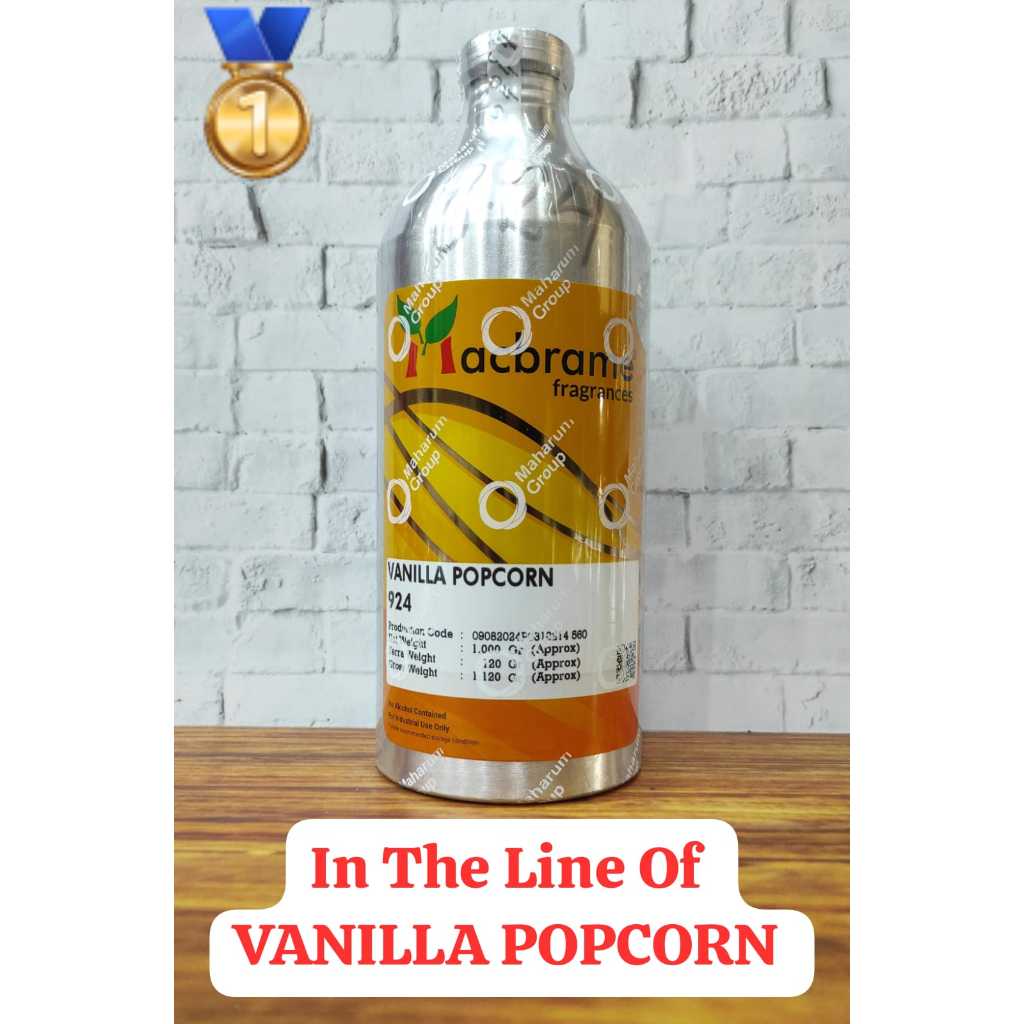 Jual VANILLA POPCORN BY MACBRAME BIBIT PARFUM MURNI SEGEL KALENG 1 KG ...