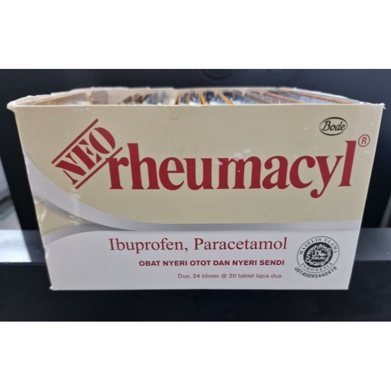 Jual NEO RHEUMACYL BOX ISI 24 BLISTER (480 TABLET) | Shopee Indonesia