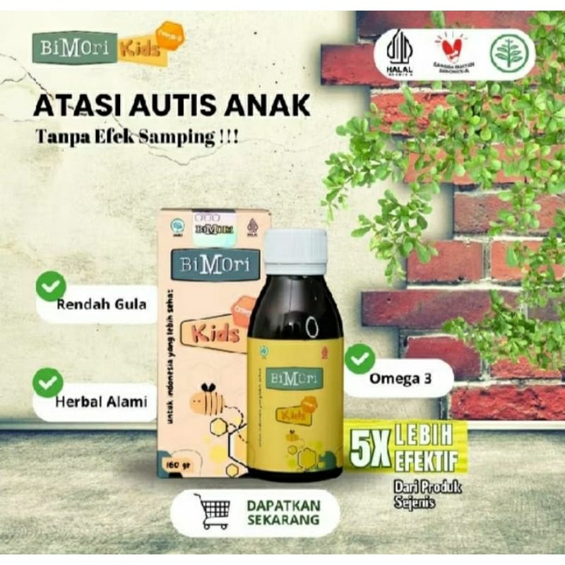 Jual Bimori kids herbal kecerdasan otak anak suplemen multivitamin ...