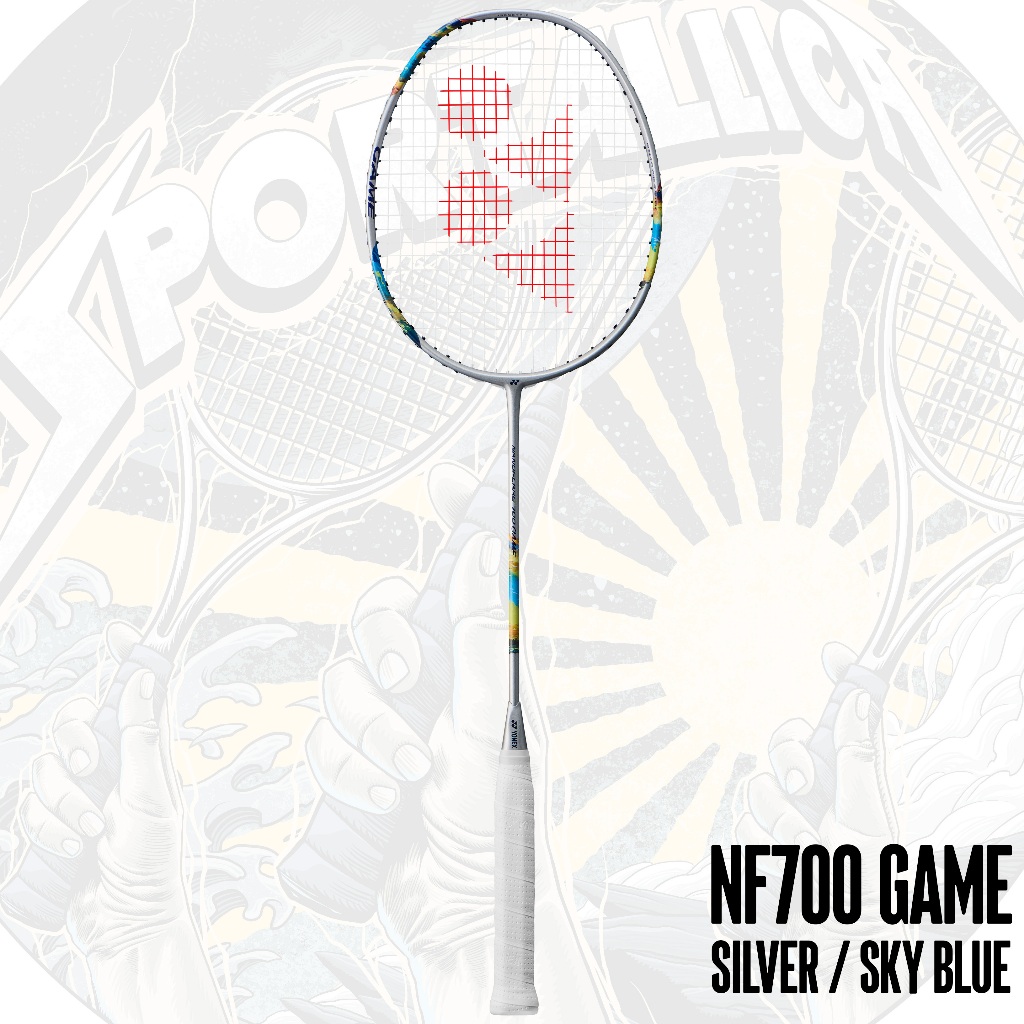 Jual Raket Badminton Yonex Nanoflare 700 Game - Silver Sky Blue ...