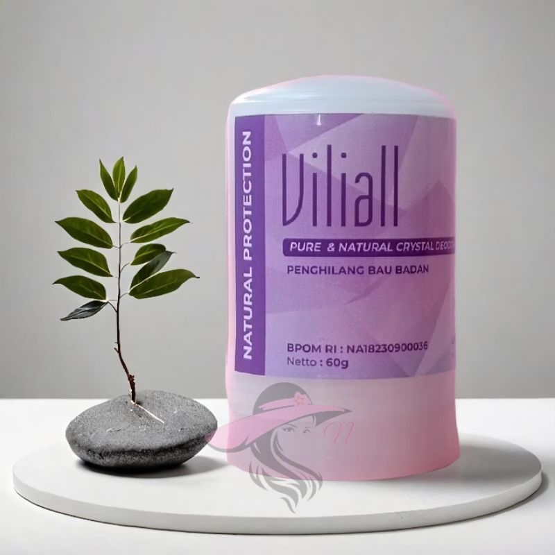 Jual TAWAS BATU DEODORANT VILIALL Antiperspirant Alami Batu Tawas 60 gr ...