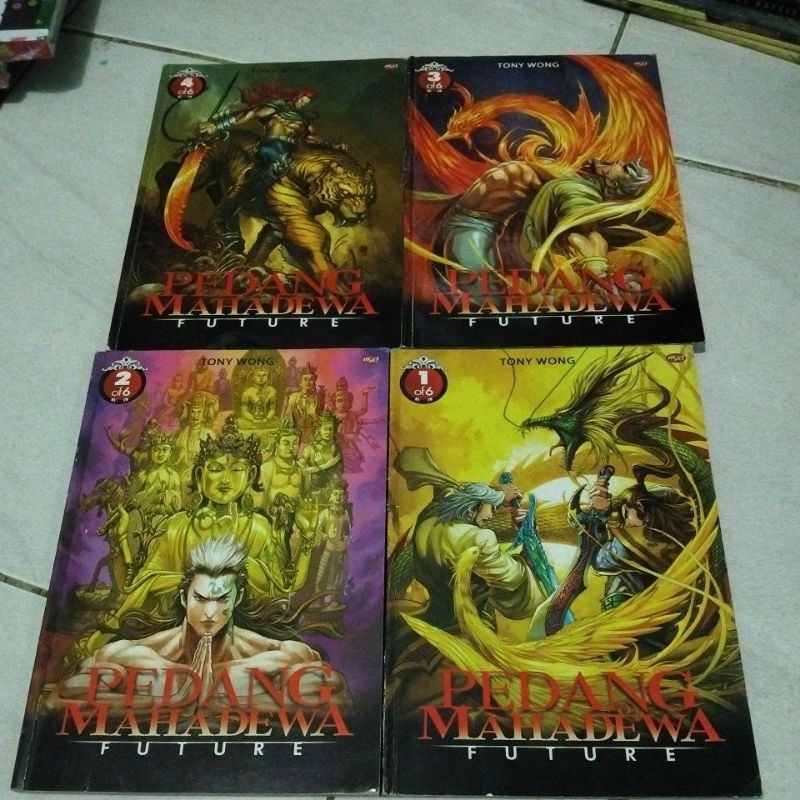 Jual tony wong pedang maha dewa future urut 1 sampai 4 | Shopee Indonesia
