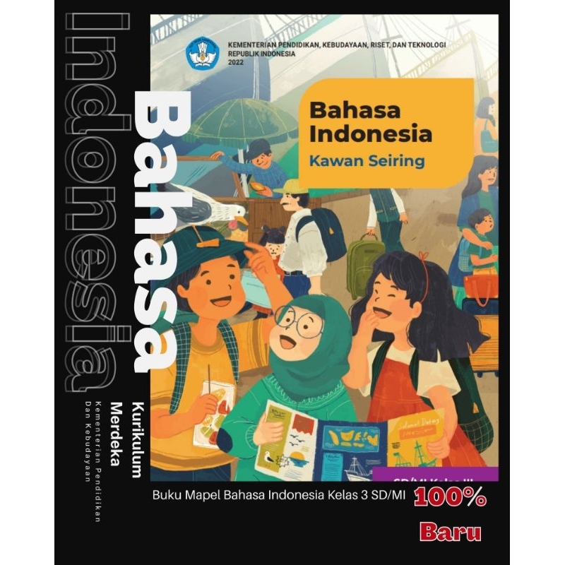 Jual Buku Paket Bahasa Indonesia Kelas 3 SD/MI Kurikulum Merdeka | Shopee Indonesia