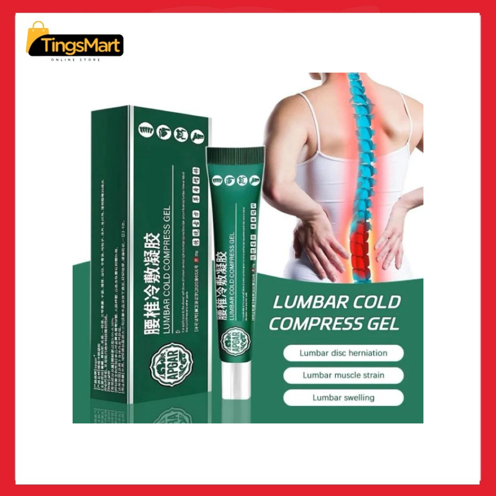Jual Lumbar Cold Compress Gel Lumbar Spine Cooling Gel Lumbar Cream ...