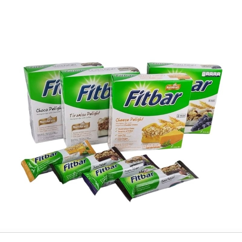 Jual FITBAR Multigrain 20g Cemilan Diet Sehat | Shopee Indonesia