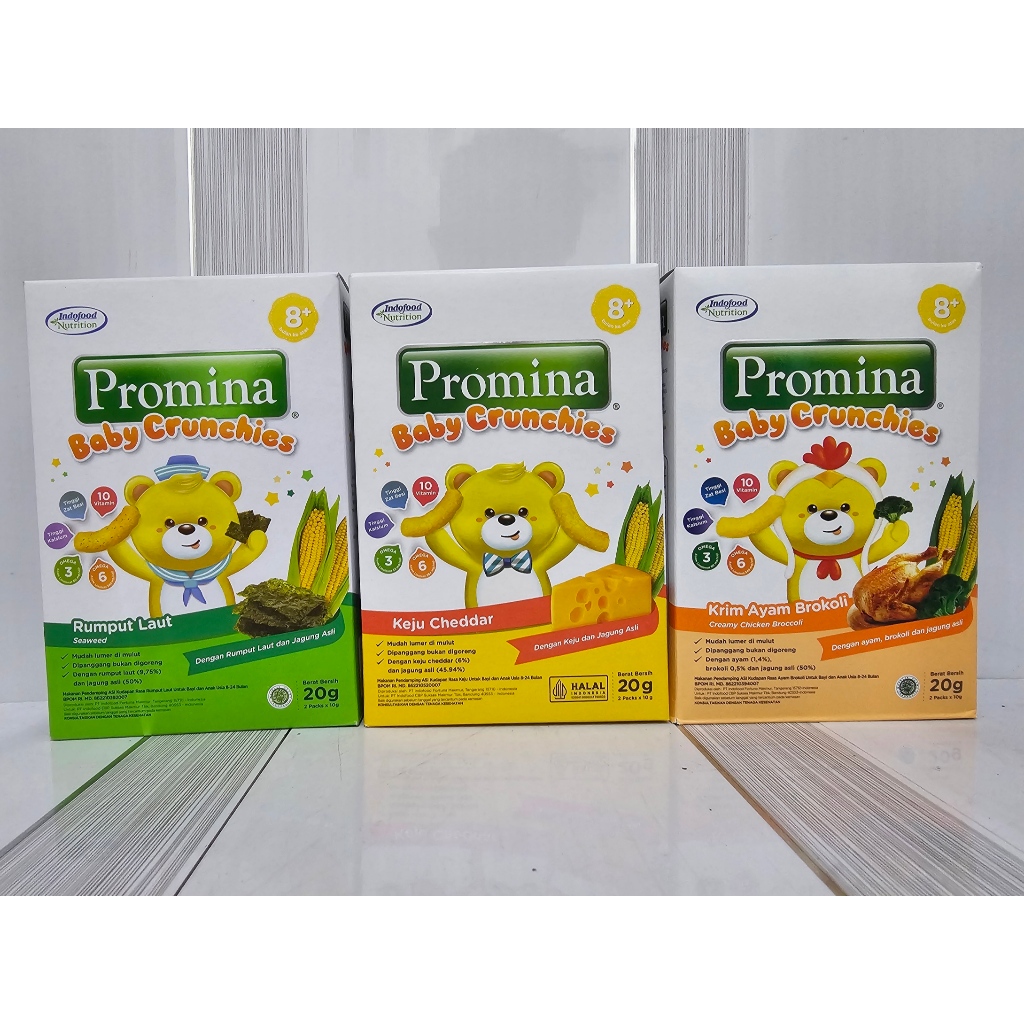 Jual Promina Baby Crunchies 8+ 20g | Shopee Indonesia