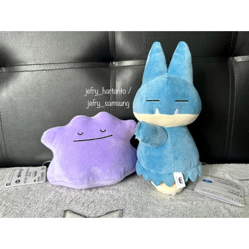 Jual Boneka Pokemon Ditto Munchlax Hopepita Plush Original Banpresto ...