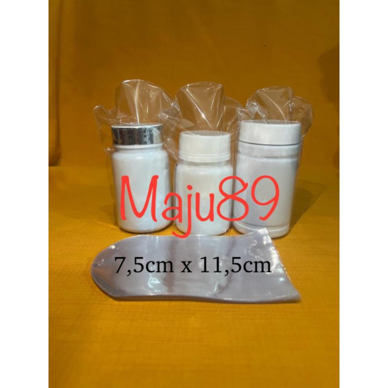 Jual Plastik segel botol kapsul / botol FS / botol proround 100ml seal ...