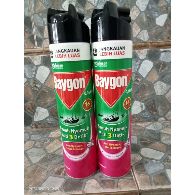 Jual Baygon flower garden ukuran 600ml | Shopee Indonesia