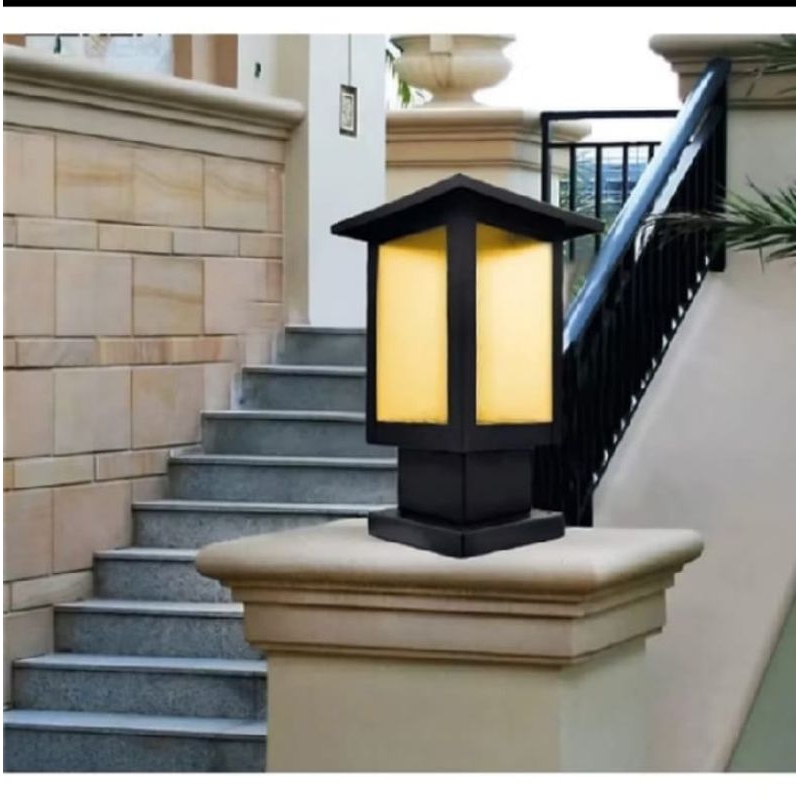 Jual lampu taman/lampu pilar/hias modern | Shopee Indonesia