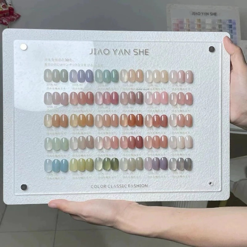 Jual JIAO YAN SHE SHEER 30 COLOUR WITH DISPLAY | Shopee Indonesia