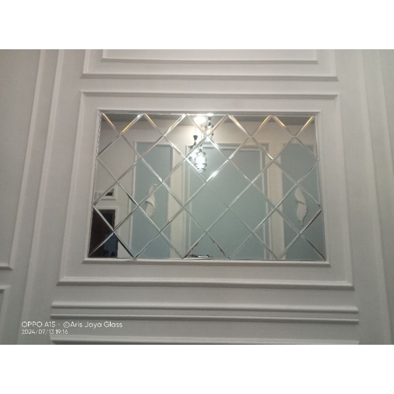 Jual kaca cermin dinding tempel tebal 5mili | Shopee Indonesia