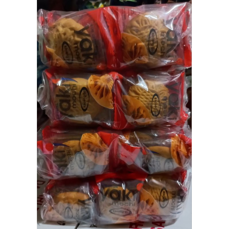 Jual Yaki Mochi Rasa Kacang Ijo 1 Pack Isi 10 Bungkus @10g | Shopee ...
