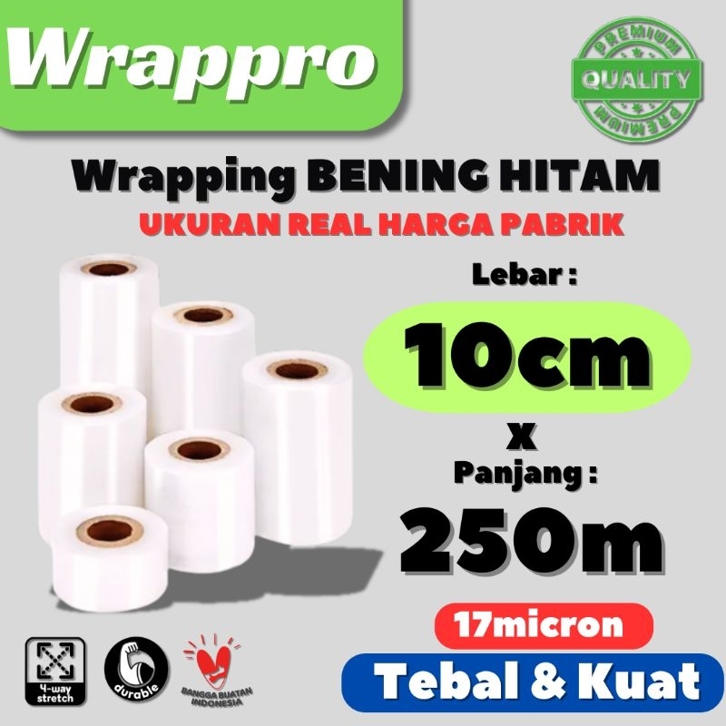 Jual Plastik Wrapping Barang 10x250 Stretch Film | Shopee Indonesia