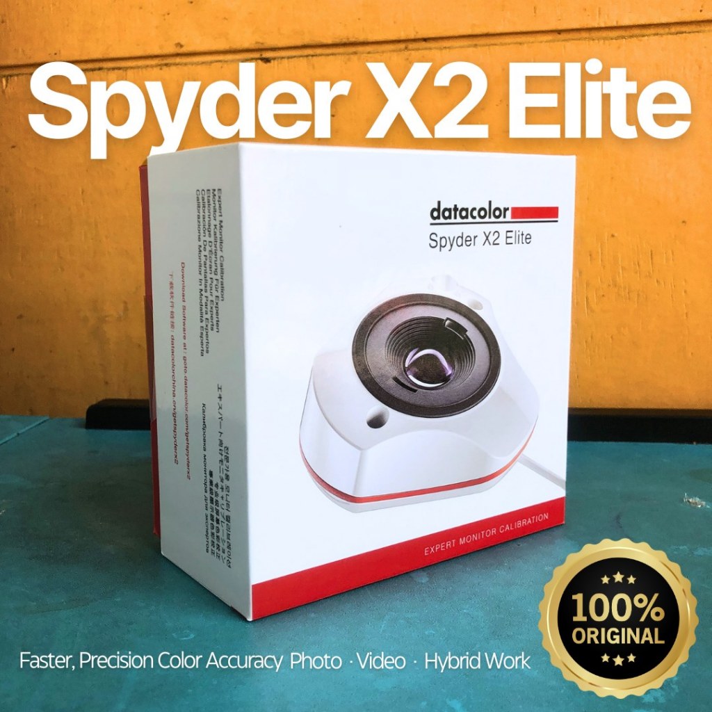 Jual Spyder X2 Elite Colorimeter Datacolor Alat Kalibrasi Warna Monitor ...