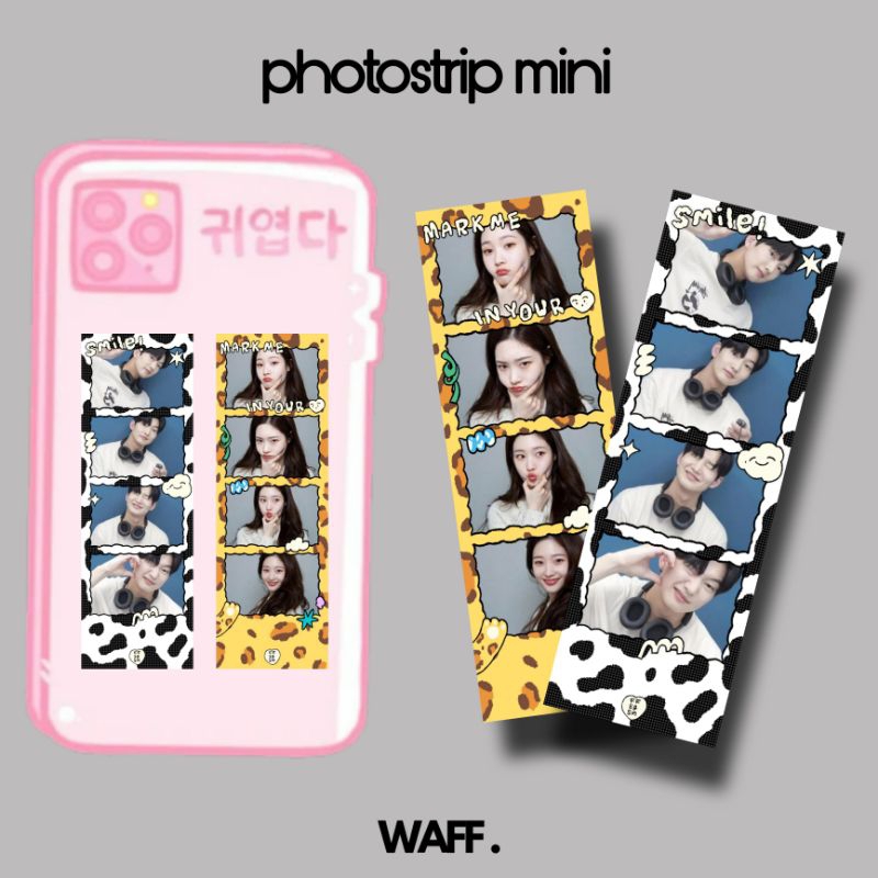 Jual Cetak Mini Photostrip Custom Foto Strip Request | Shopee Indonesia