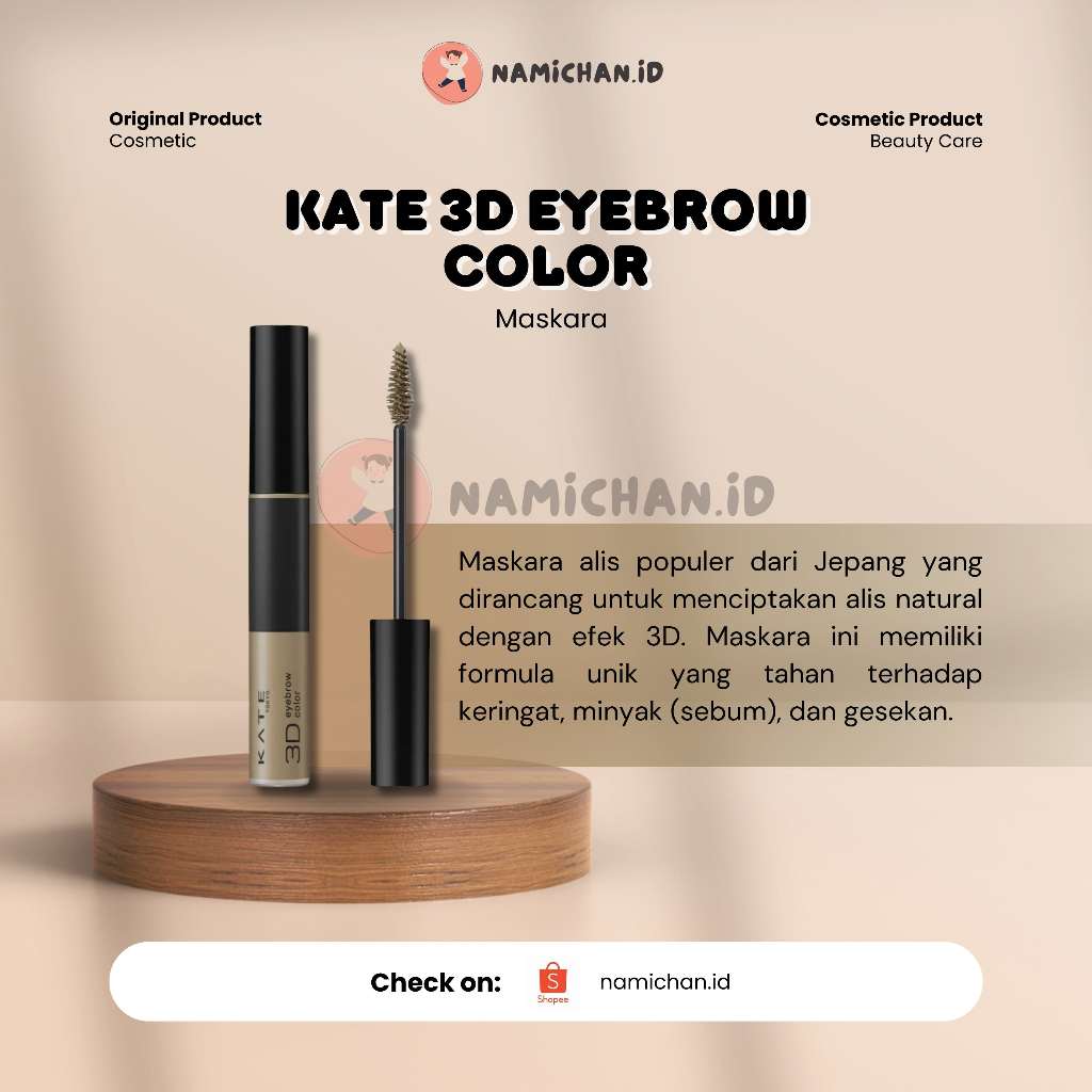 Jual [ PO Japan ] Kate 3D Eyebrow Color | Kate Eyebrow | Kate Original ...