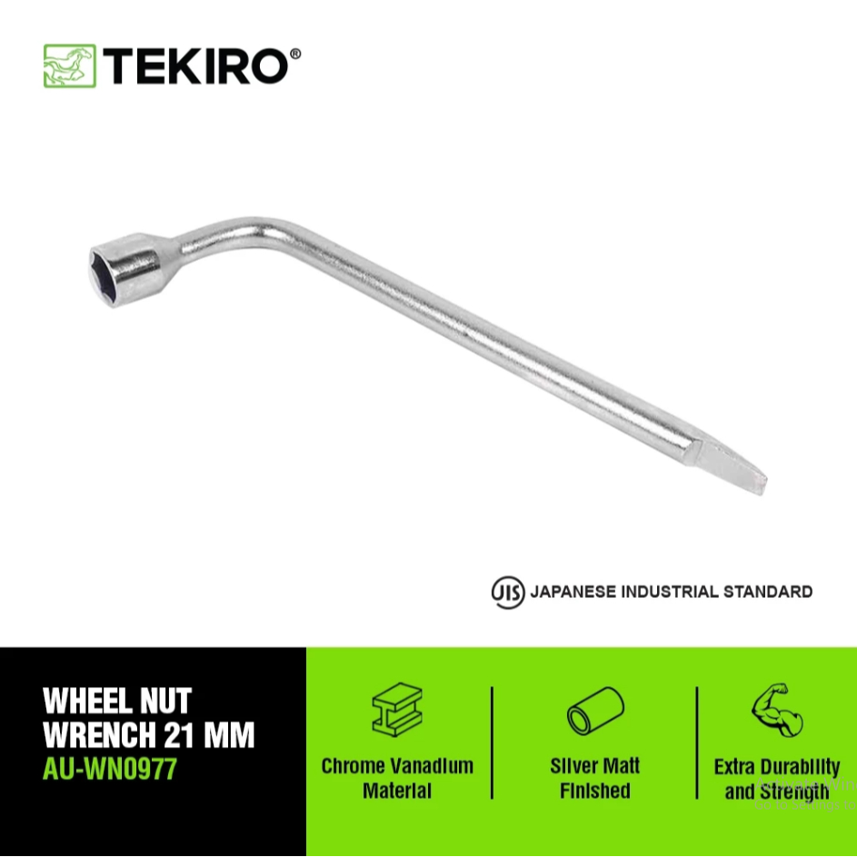 Jual TEKIRO Kunci Pembuka Roda L 21 mm Wheel Nut Wrench ORIGINAL ...