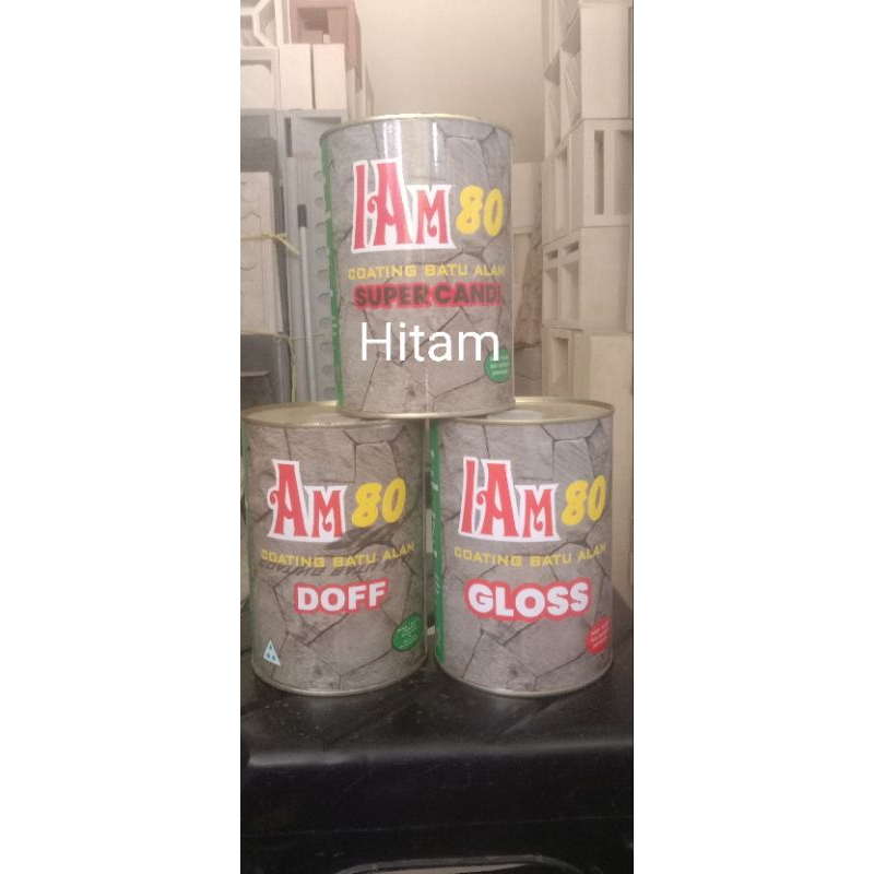 Jual Koting atau pernis cat pelapis batu alam clear glossy / hitam ...