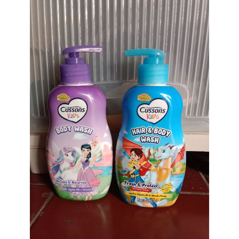 Jual Cussons Kids Hair&body wash 280 ML. Pump | Shopee Indonesia
