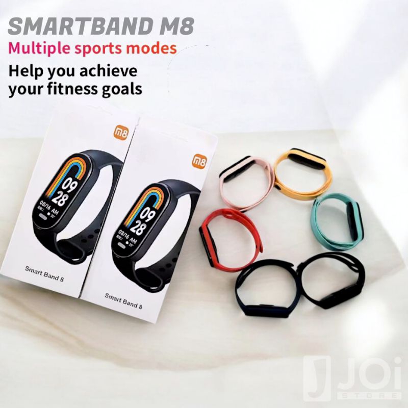 Jual M8 Smartband Smartwatch Touchscreen Waterproof Jam Kesehatan ...