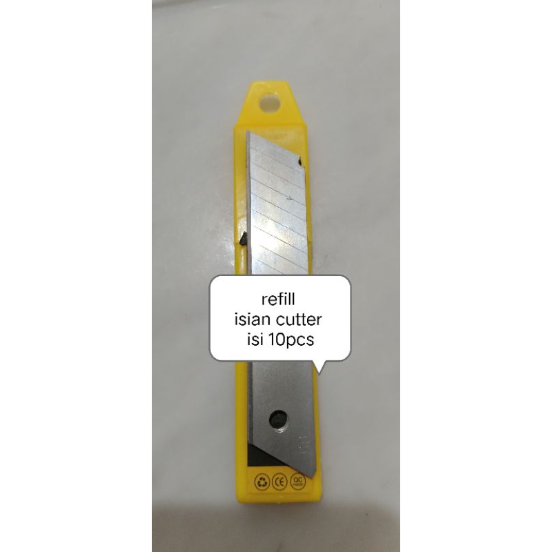 Jual refill isi cutter besar isi 10pcs | Shopee Indonesia