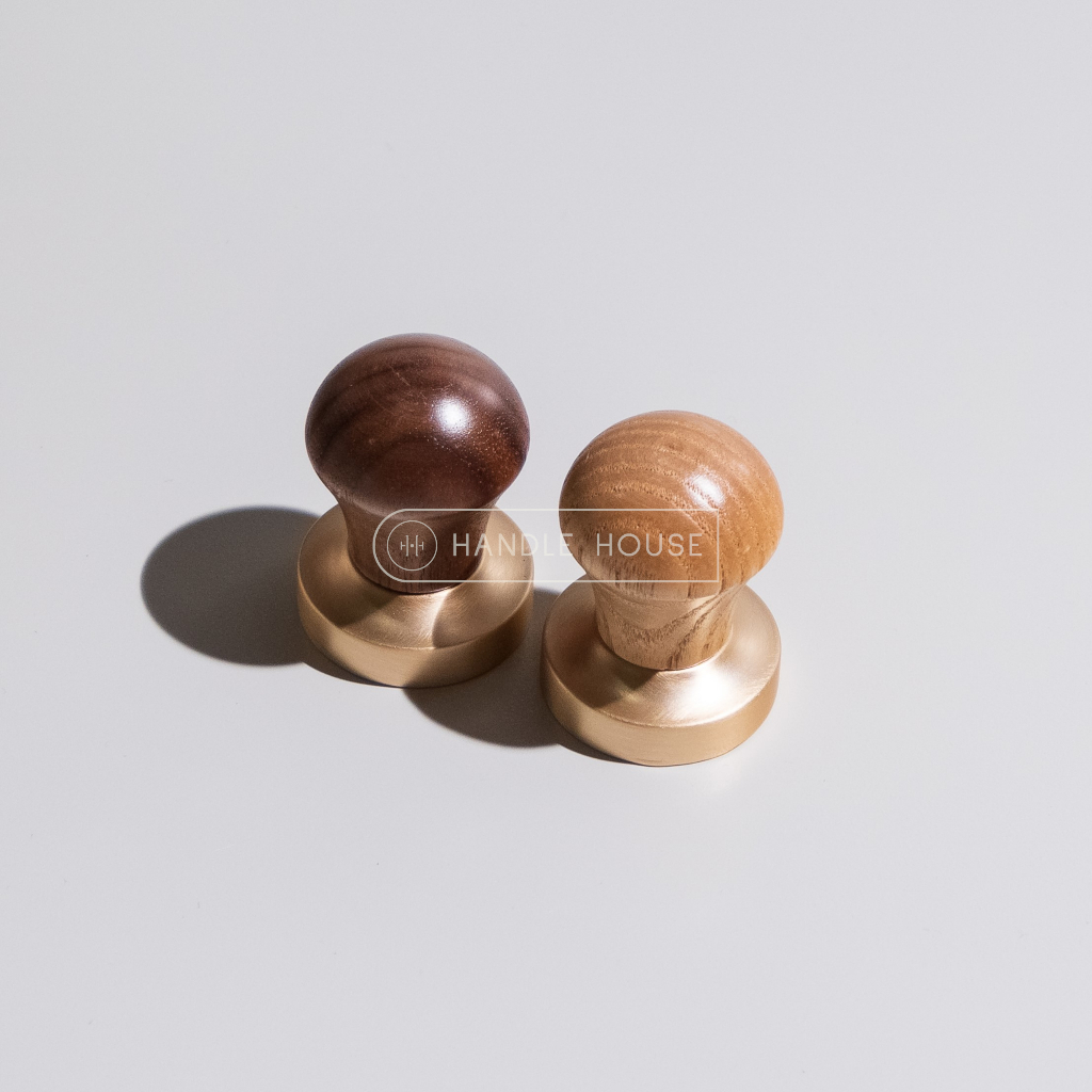 Jual Stamp Wood Knob - Handle Tarikan Kayu Gagang Lemari Laci Kabinet ...