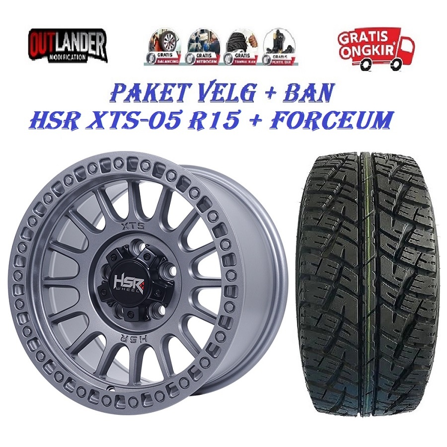 Jual Paket velg dan ban ring 15 semi offroad untuk rush terios xtrail ...