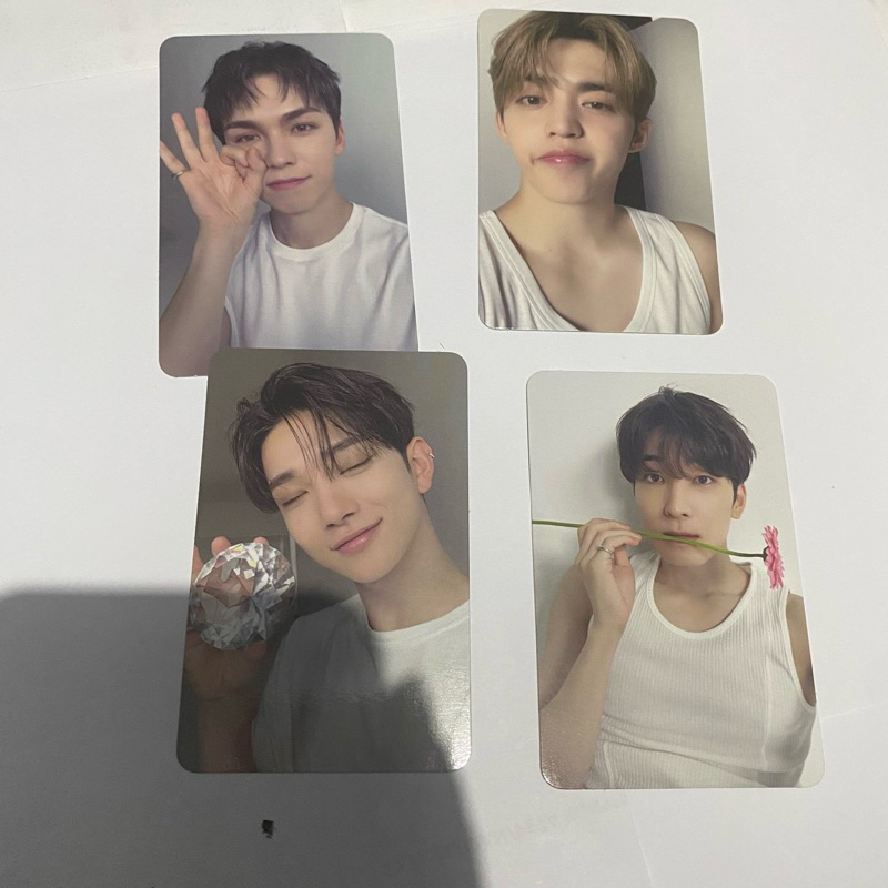 Jual dear ver seventeen pc photocard scoups vernon joshua wonwoo bunga ...
