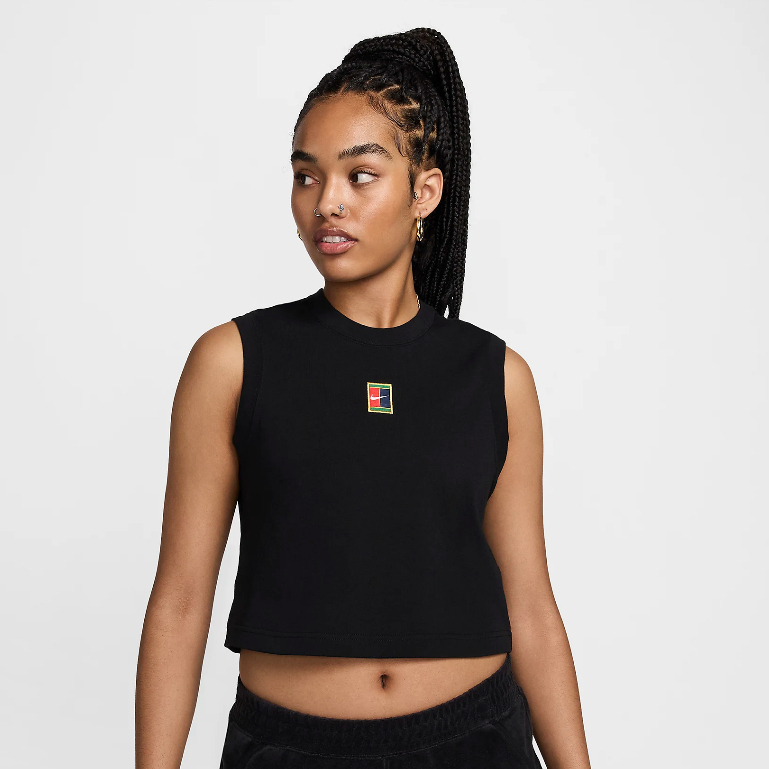 Jual Baju Tenis Nike Court Heritage Tank Top Cropped Tennis BNWT ...