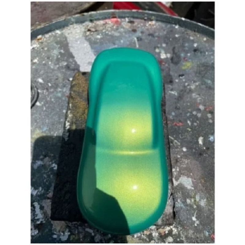 Jual Cat Hijau Metalik/Cat Hijau Alien Green/Cat Hijau Metalik PU ...