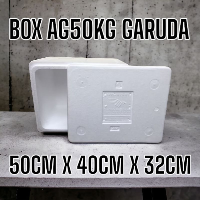 Jual BOX STYROFOAM AG50 GARUDA / BOX GABUS 50KG | Shopee Indonesia