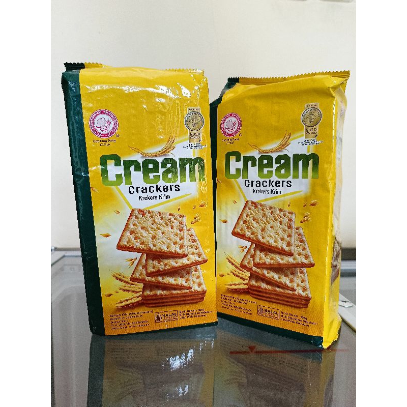 Jual Biscuit Hup Seng Cream Crackers Krekers Krim Cap Ping Pong 428 gr ...