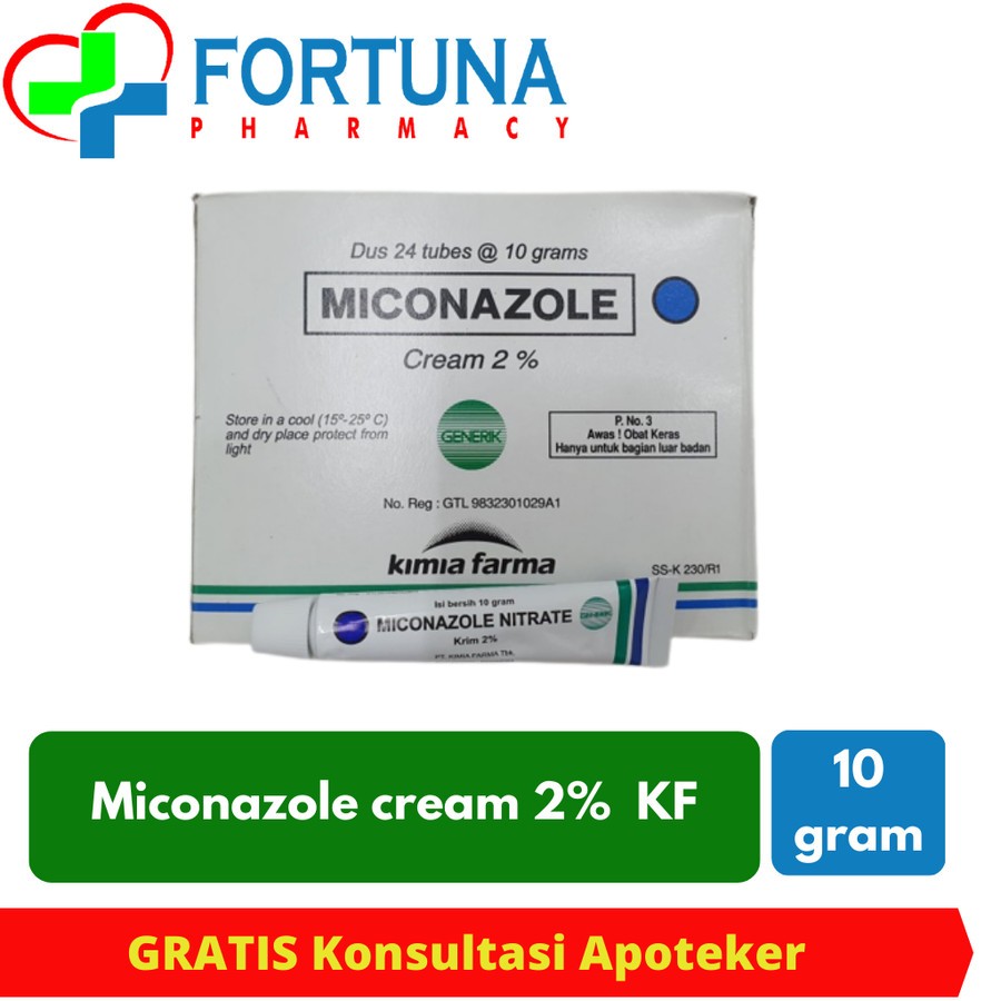 Jual Miconazole cream KF 2% 10 gram | Shopee Indonesia