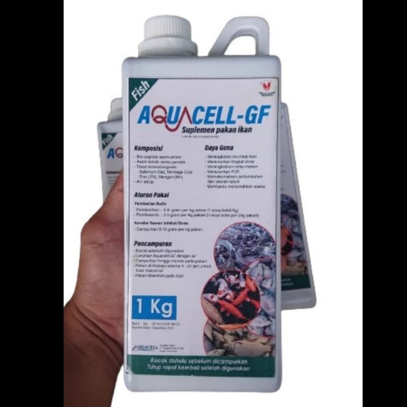 Jual AQUACELL GF suplemen ikan ( bibis pakan) | Shopee Indonesia